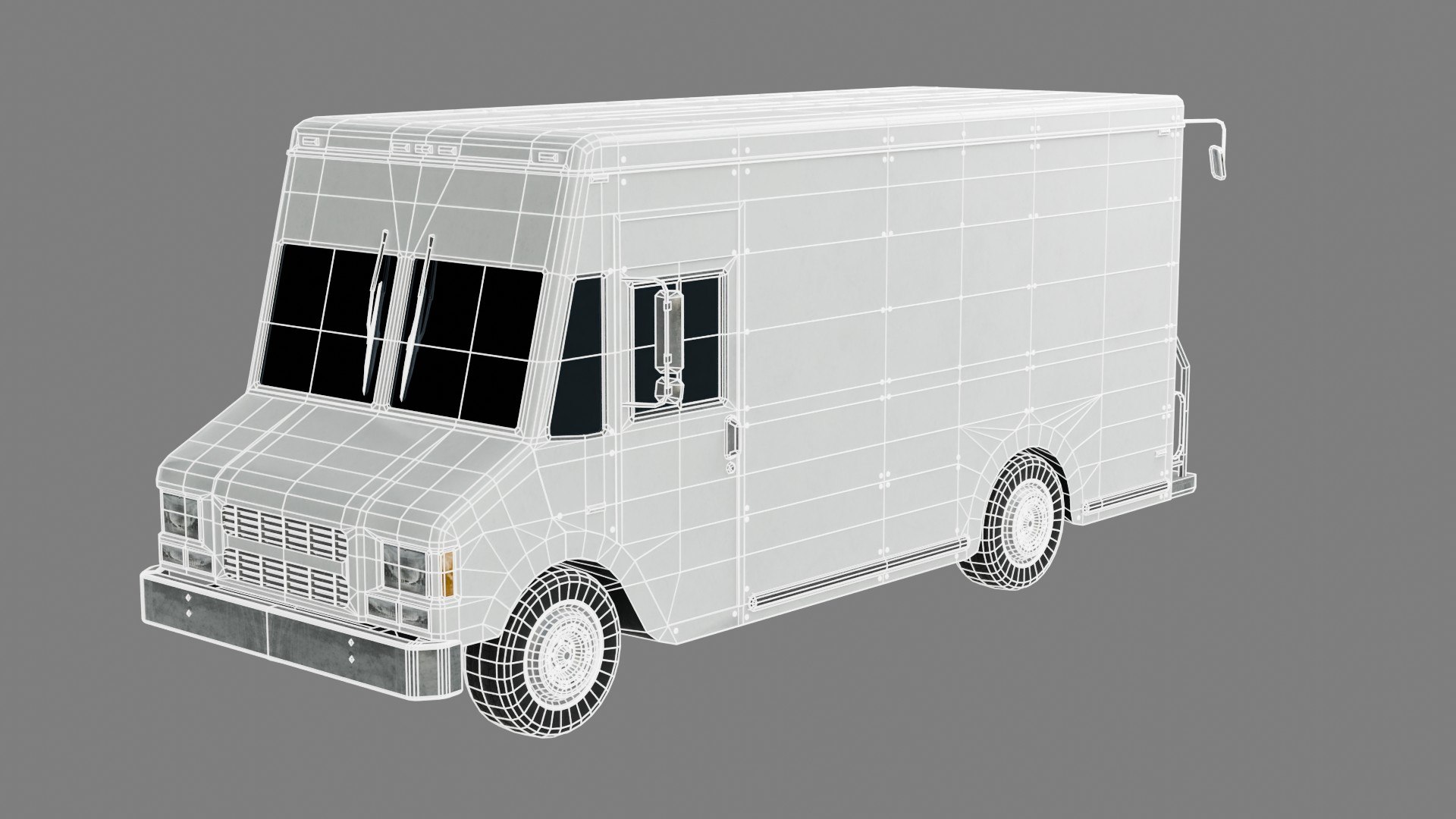 3D Box Truck Model - TurboSquid 2313512