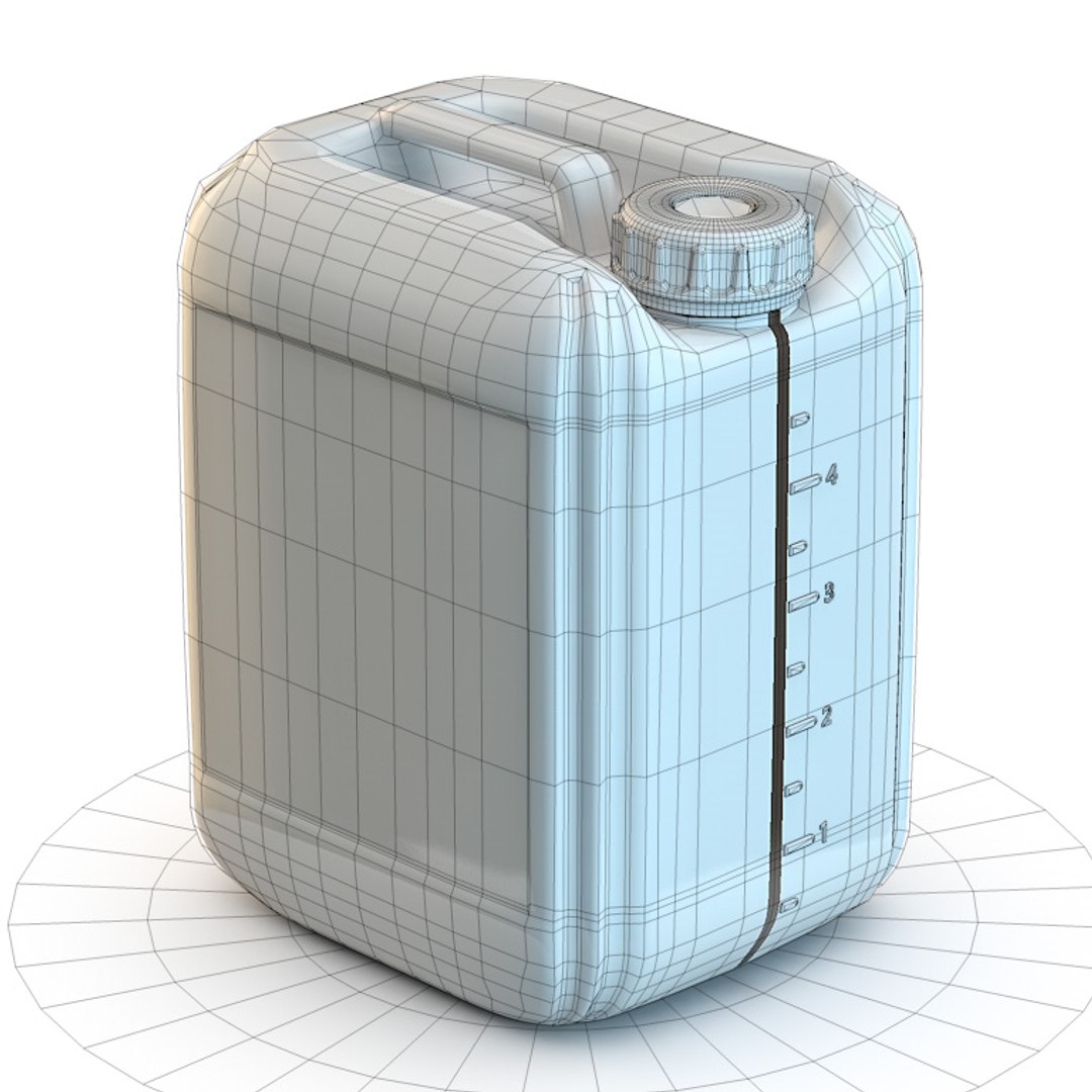 Bottle Plastic 3d 3ds