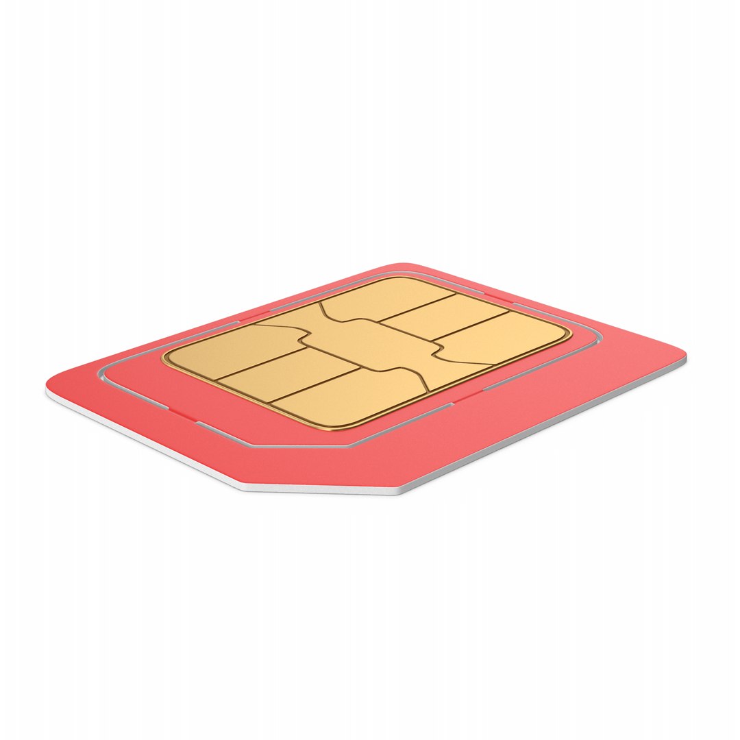 3D Micro SIM Card Model - TurboSquid 2091877
