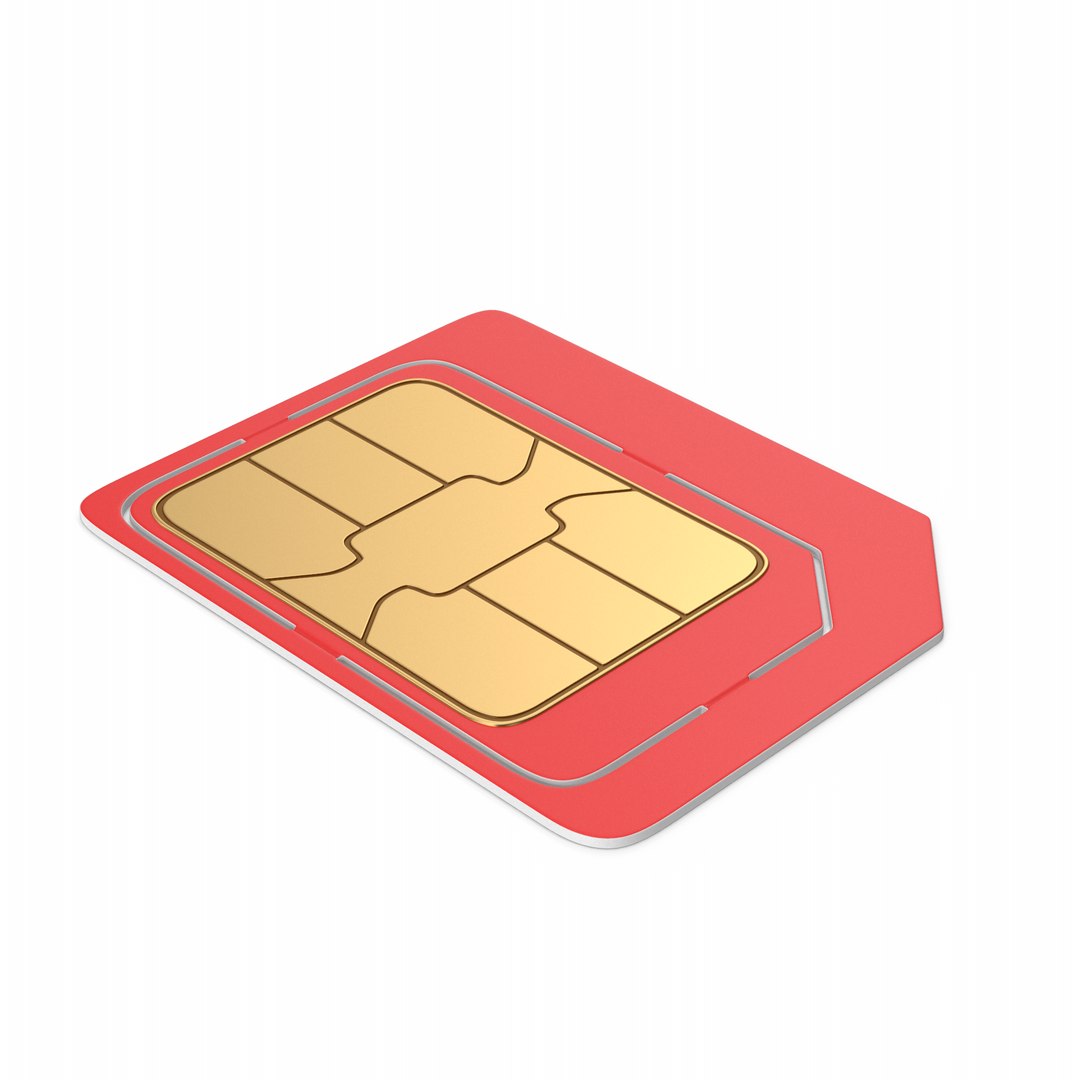 3D Micro SIM Card Model - TurboSquid 2091877