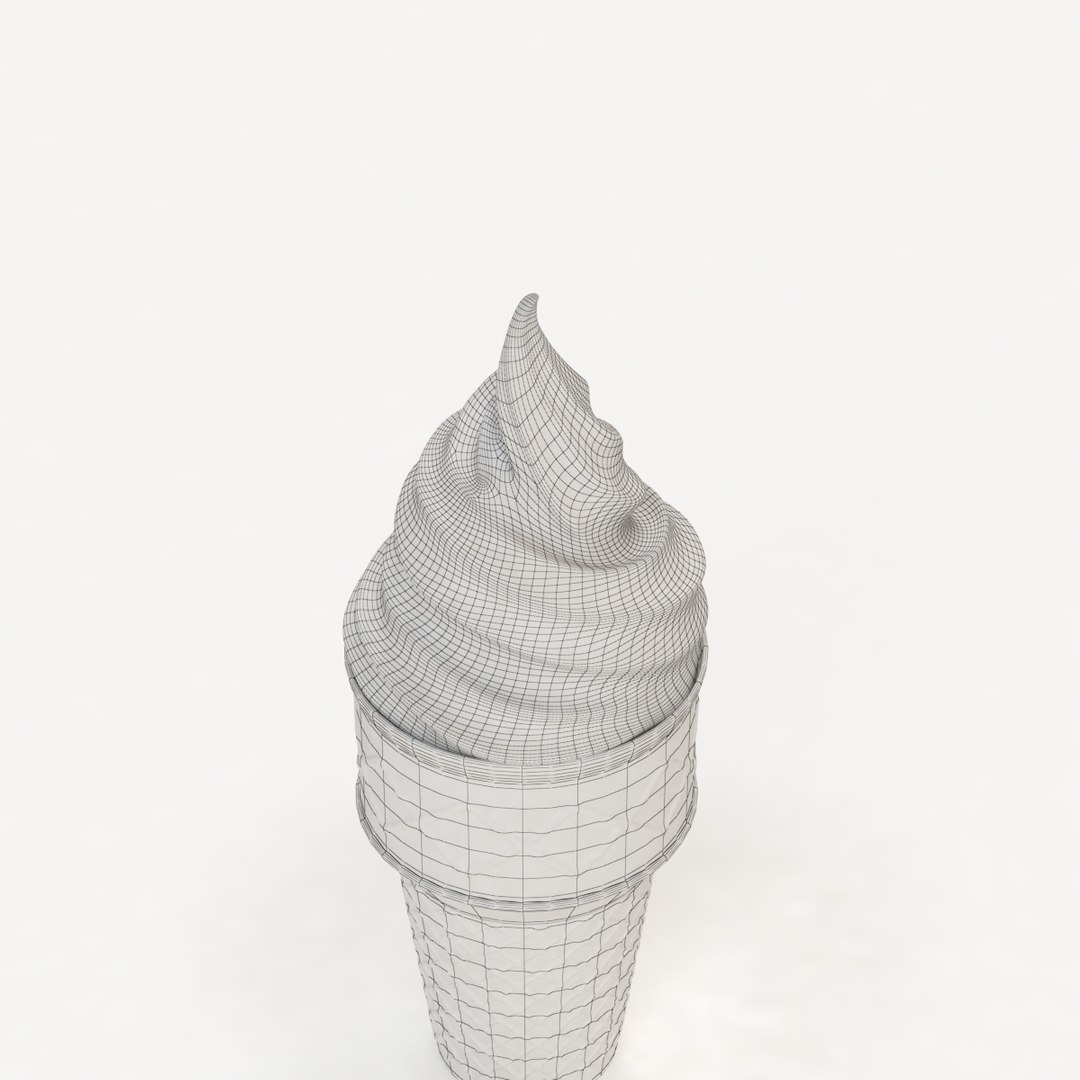 Icecream Real Realistic 3D Model - TurboSquid 1244450