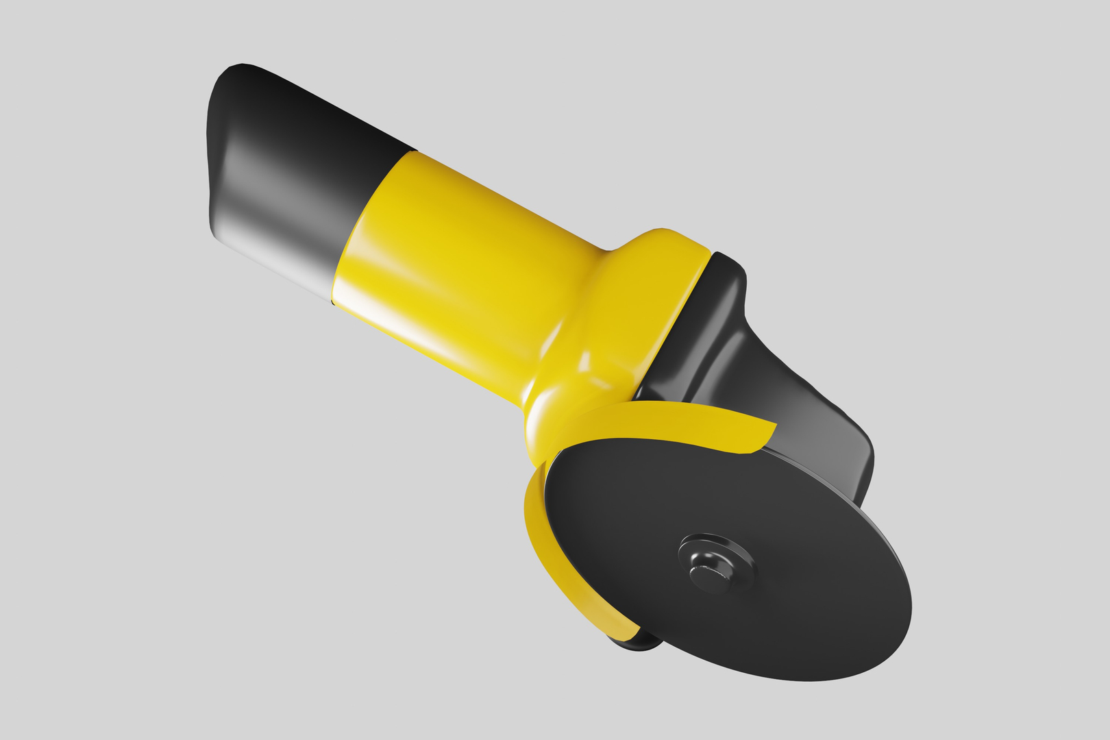 Yellow angle grinding machine tool 3D - TurboSquid 2012107