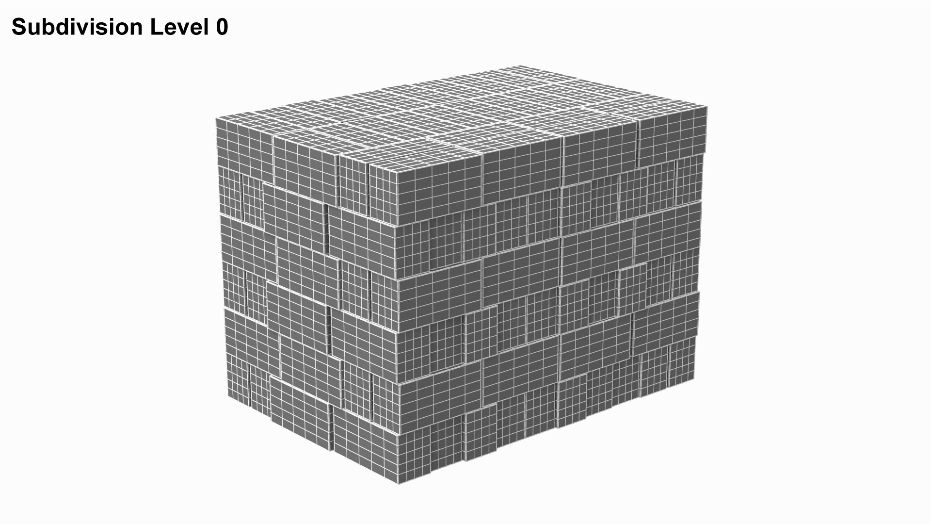 Stack Of Concrete Blocks 3D Model - TurboSquid 2309168