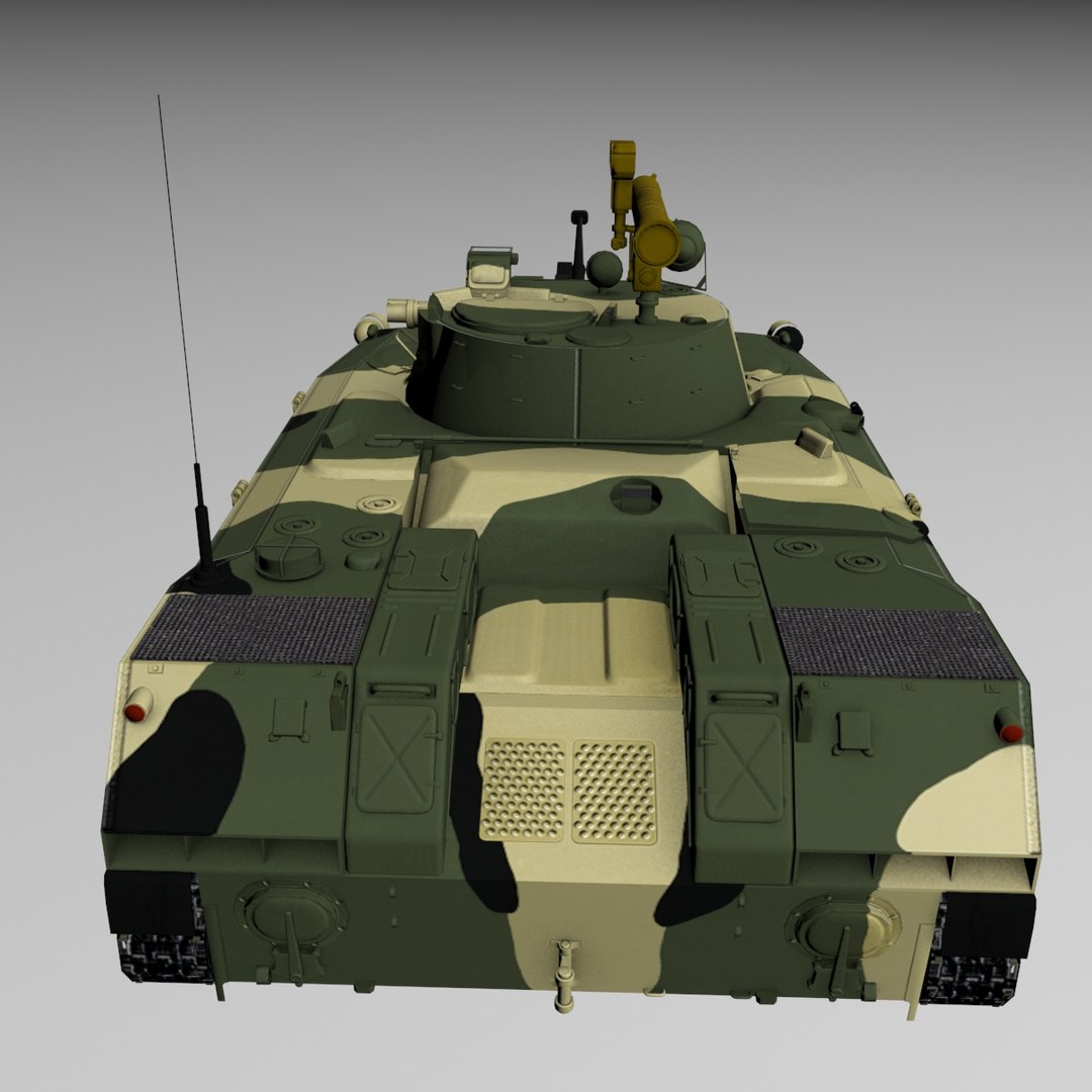 Bmd-2 Airborne Vehicle 3d Max