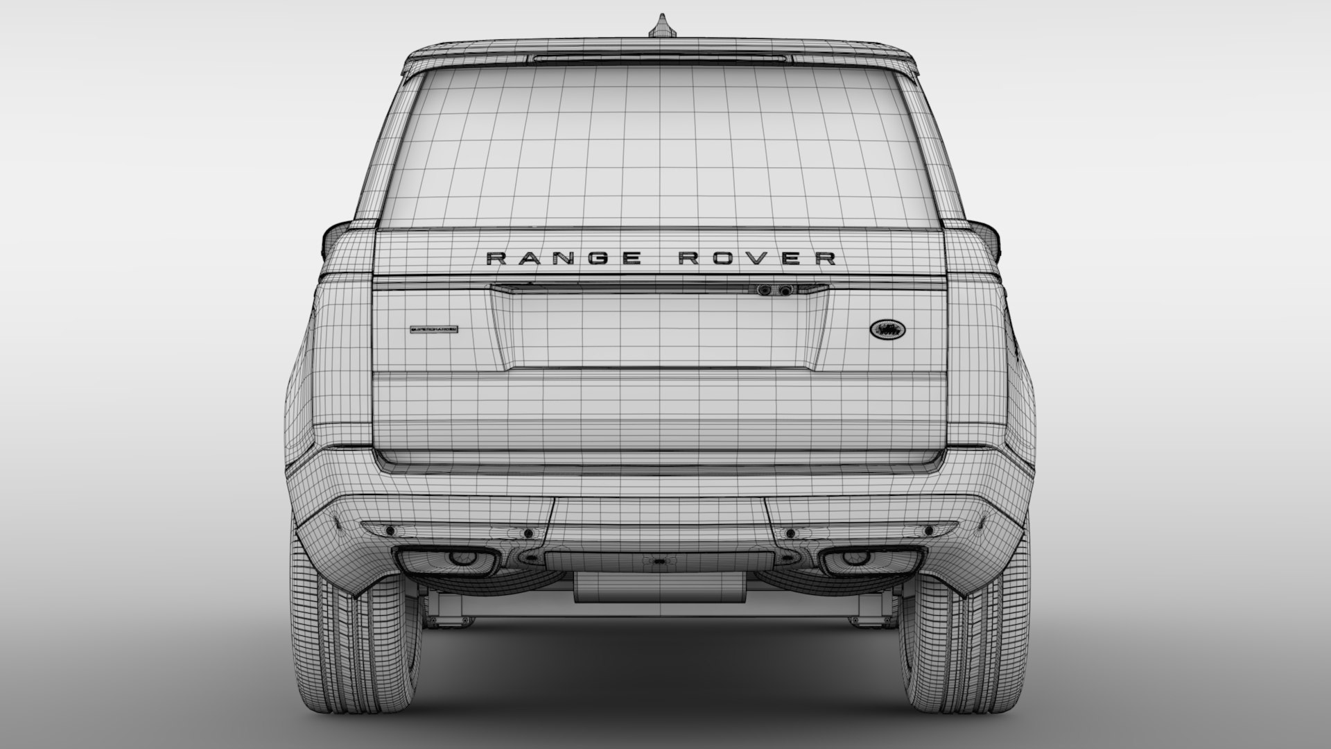 3D Range Rover Supercharged L405 Model - TurboSquid 1230970