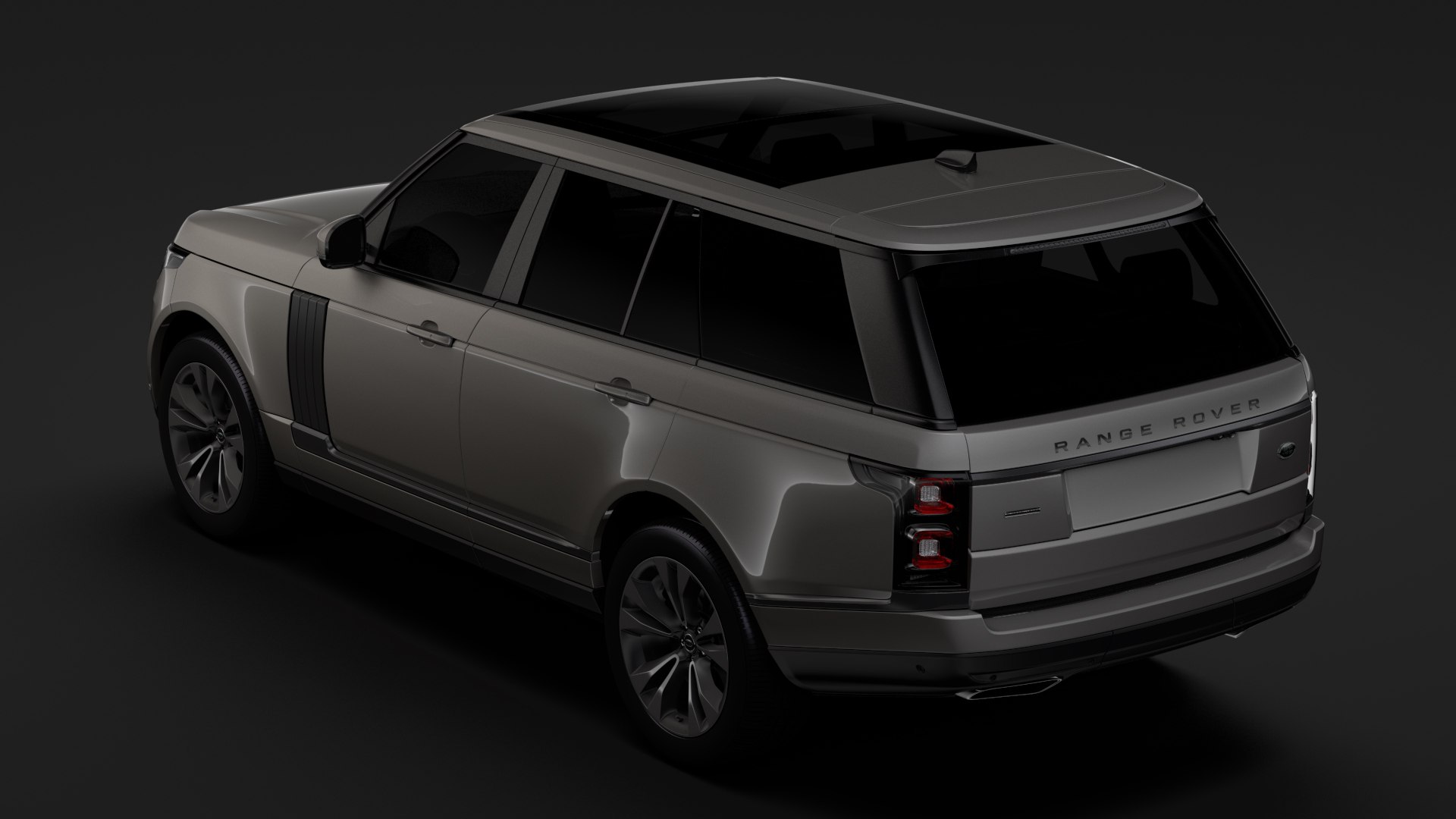 3D Range Rover Supercharged L405 Model - TurboSquid 1230970