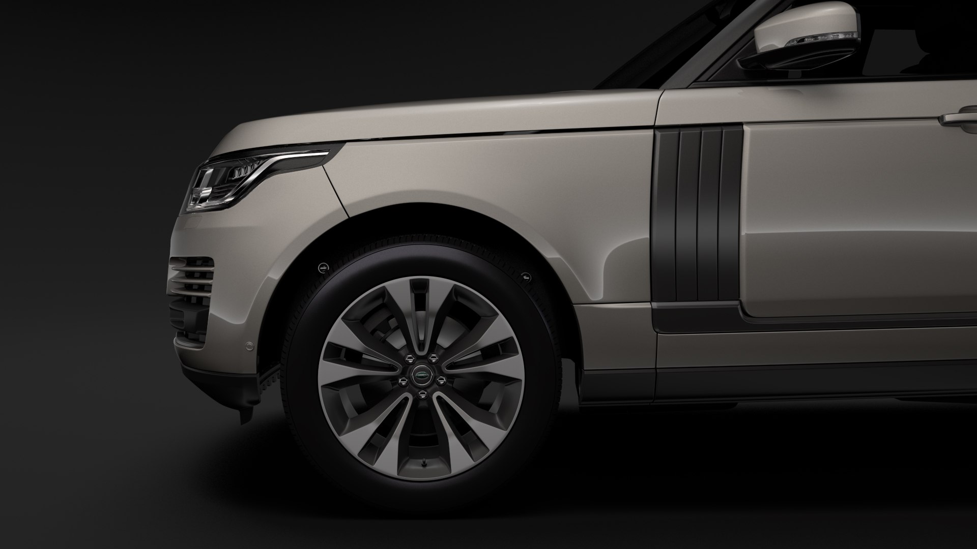 3D Range Rover Supercharged L405 Model - TurboSquid 1230970