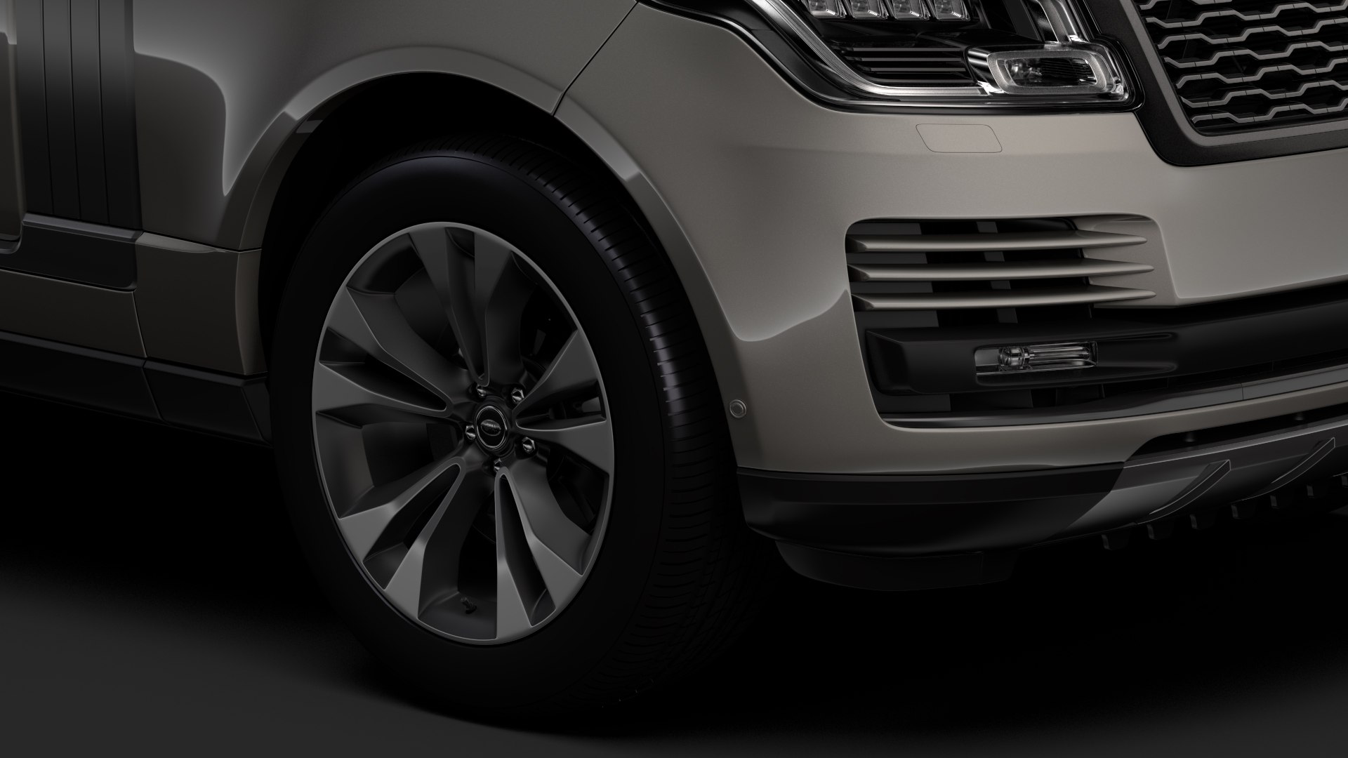 3D Range Rover Supercharged L405 Model - TurboSquid 1230970