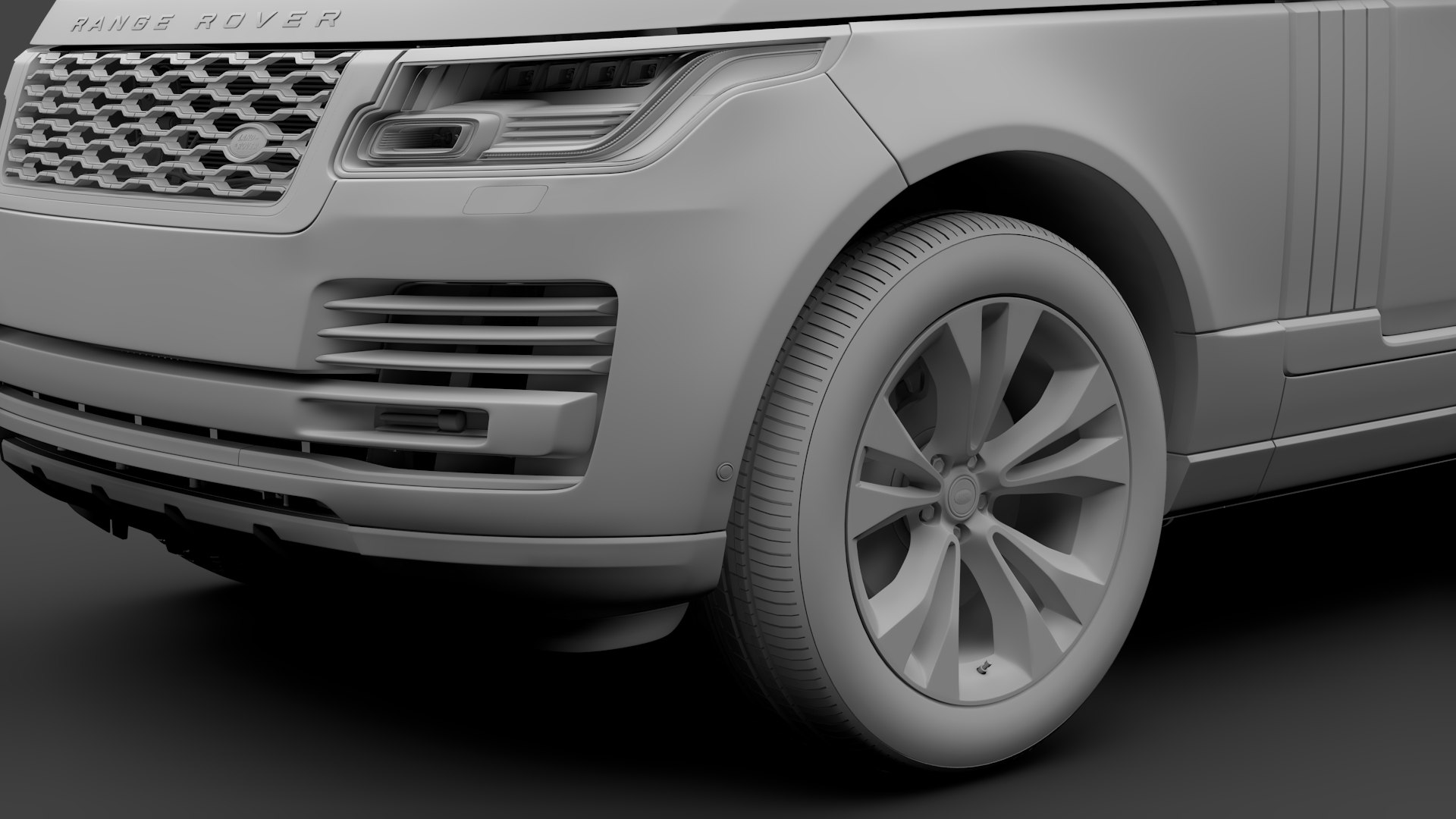 3D Range Rover Supercharged L405 Model - TurboSquid 1230970