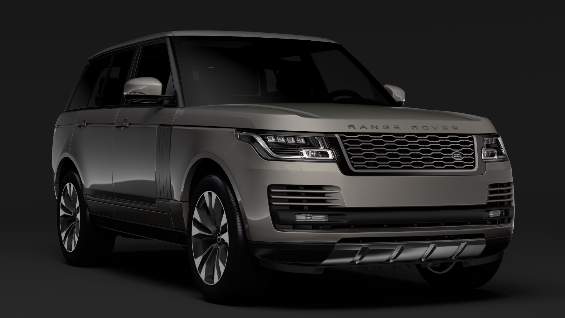 3D Range Rover Supercharged L405 Model - TurboSquid 1230970