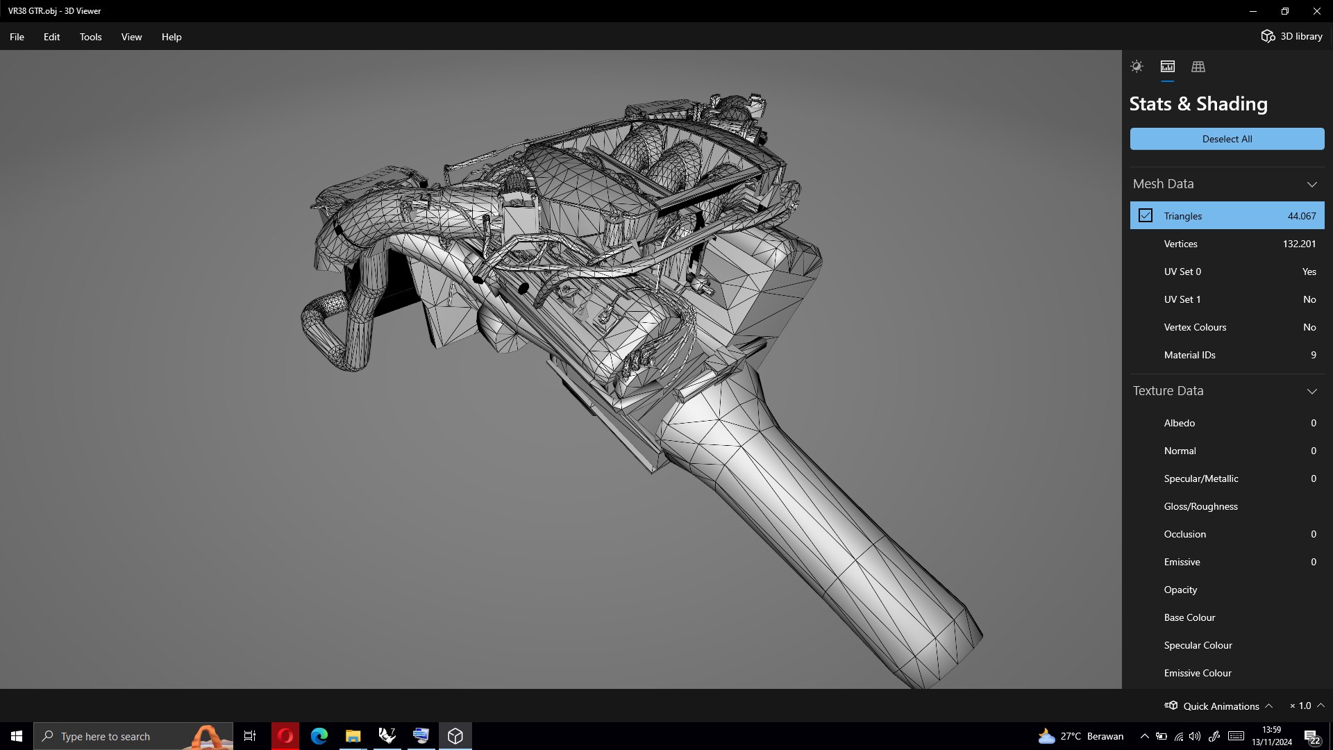 VR38DETT Nissan GTR R35 Low Poly Engine 3D Model - TurboSquid 2307264