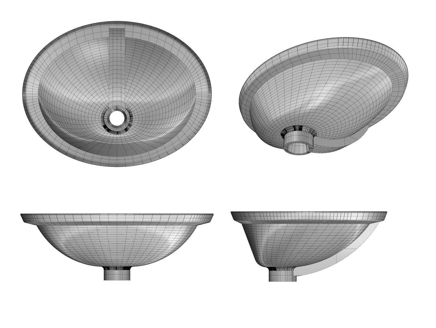 3D Model Basin - TurboSquid 1520888