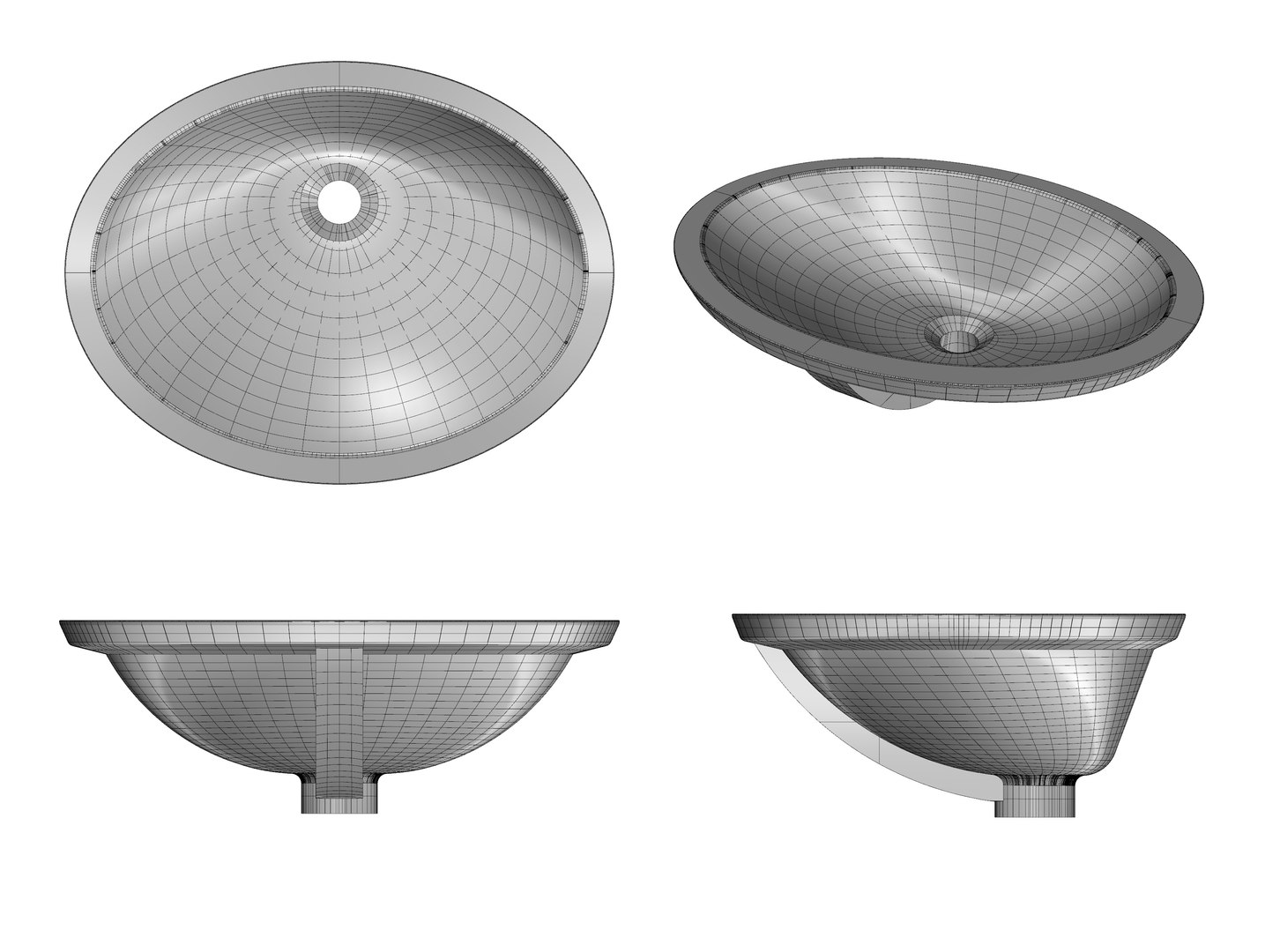 3D Model Basin - TurboSquid 1520888