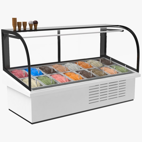Supermarket Freezer 3D Models for Download | TurboSquid