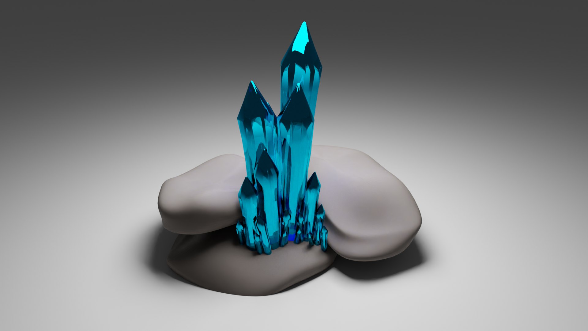 3D Crystal Ores By Zystudio Model - TurboSquid 2129810