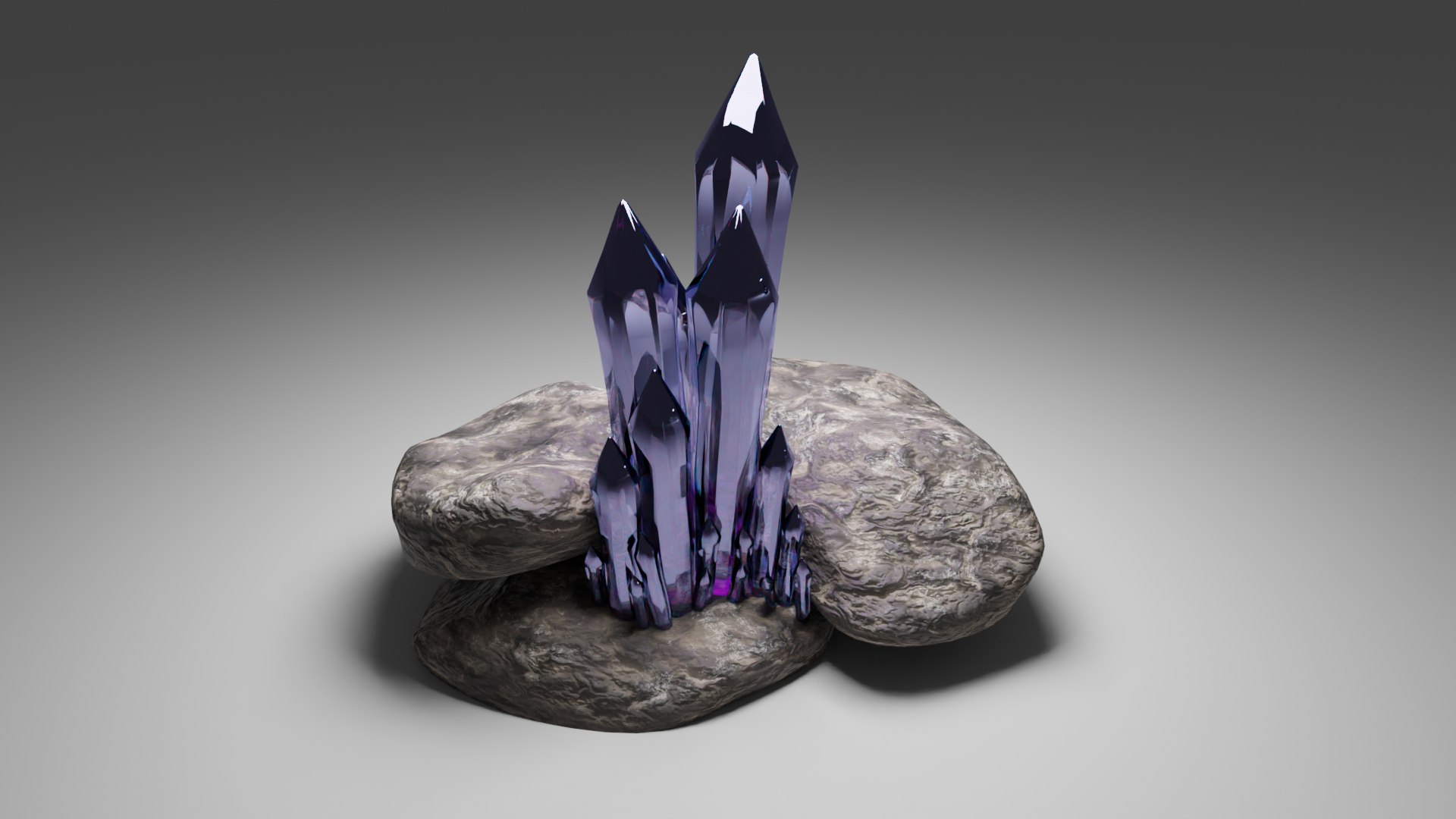 3D Crystal Ores By Zystudio Model - TurboSquid 2129810