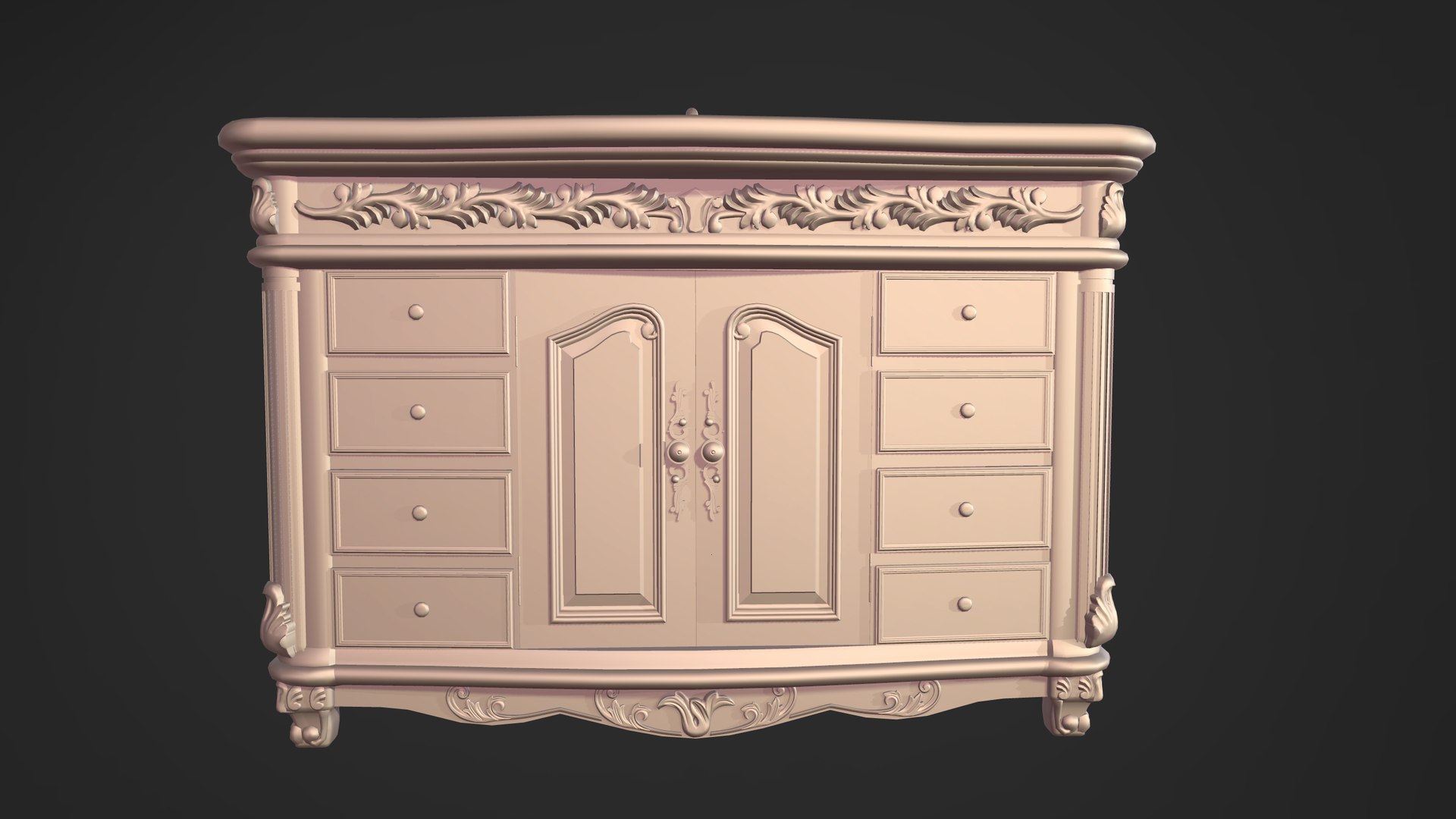 Vanity 3D Model - TurboSquid 1641869