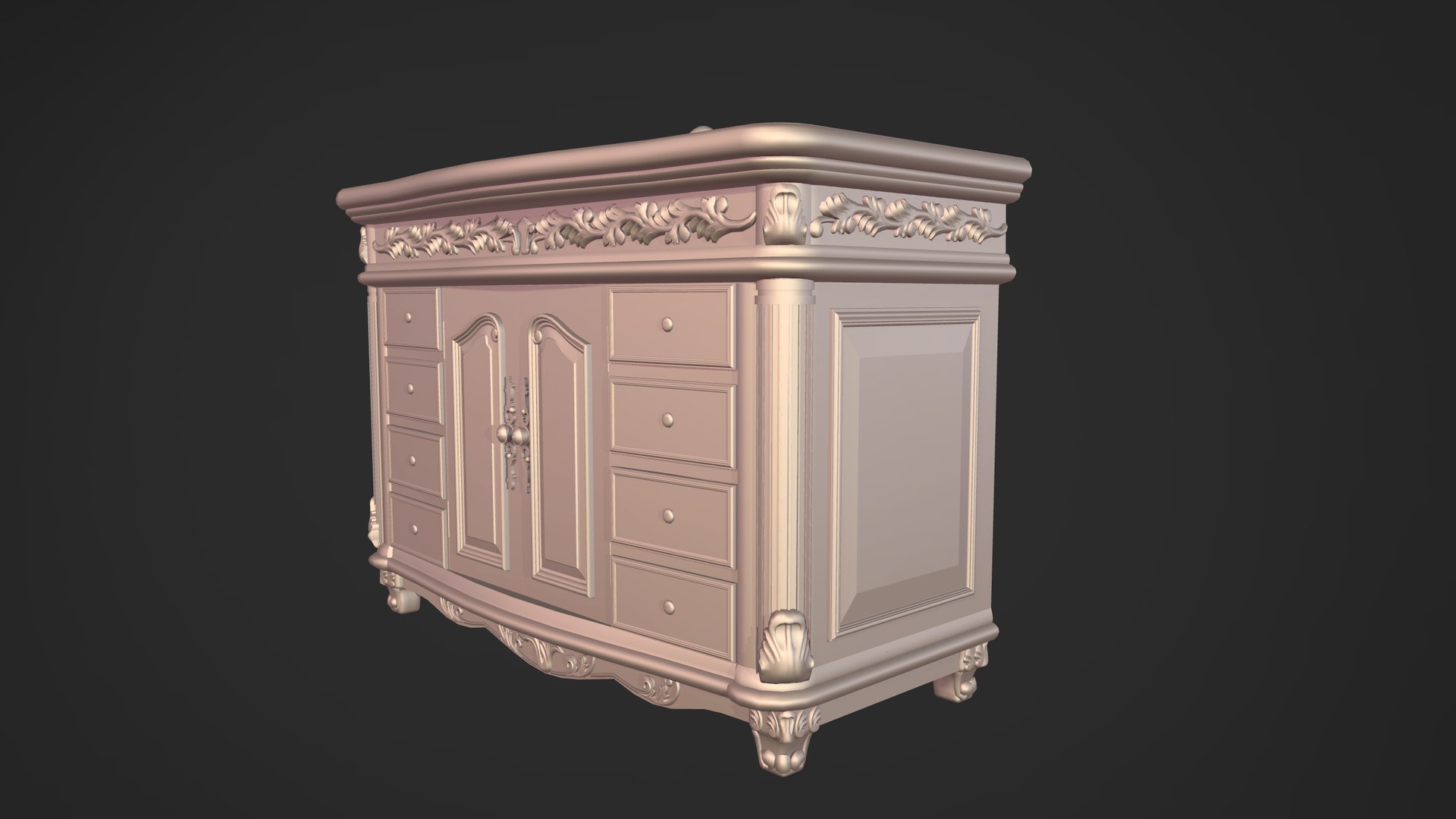 Vanity 3D Model - TurboSquid 1641869