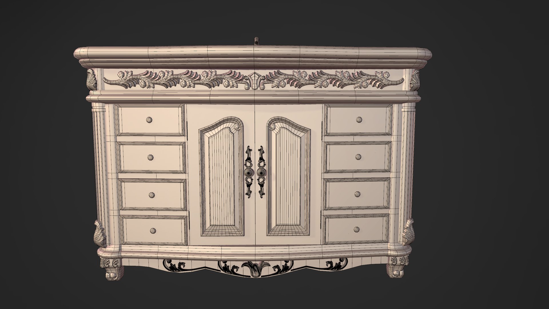 Vanity 3D Model - TurboSquid 1641869