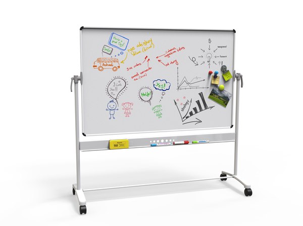 3D Whiteboard Models | TurboSquid