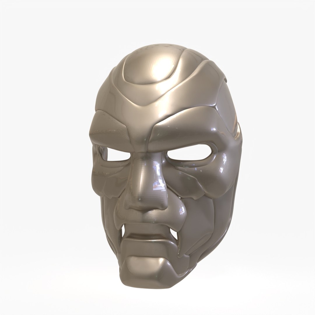 Doctor Doom Mask 3D Model - TurboSquid 2297634