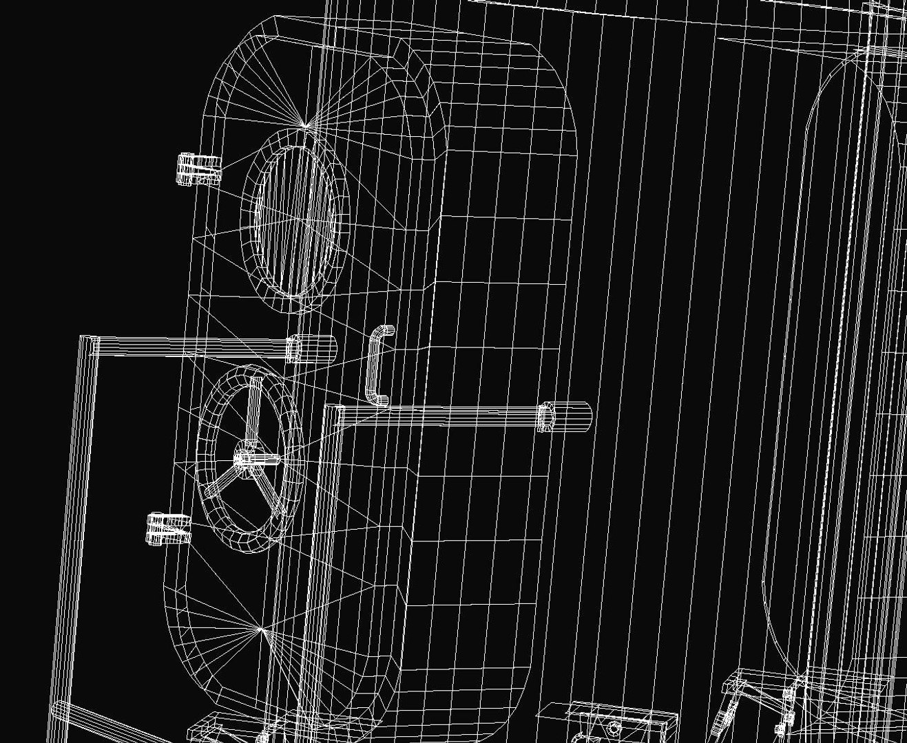 Habitation Module 3d Model