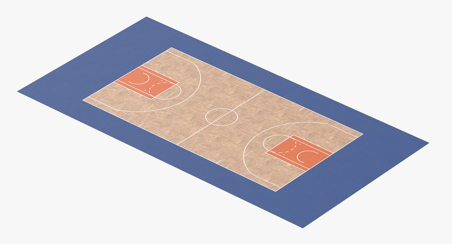 3D Basketball Surface 06 Model - TurboSquid 1726038