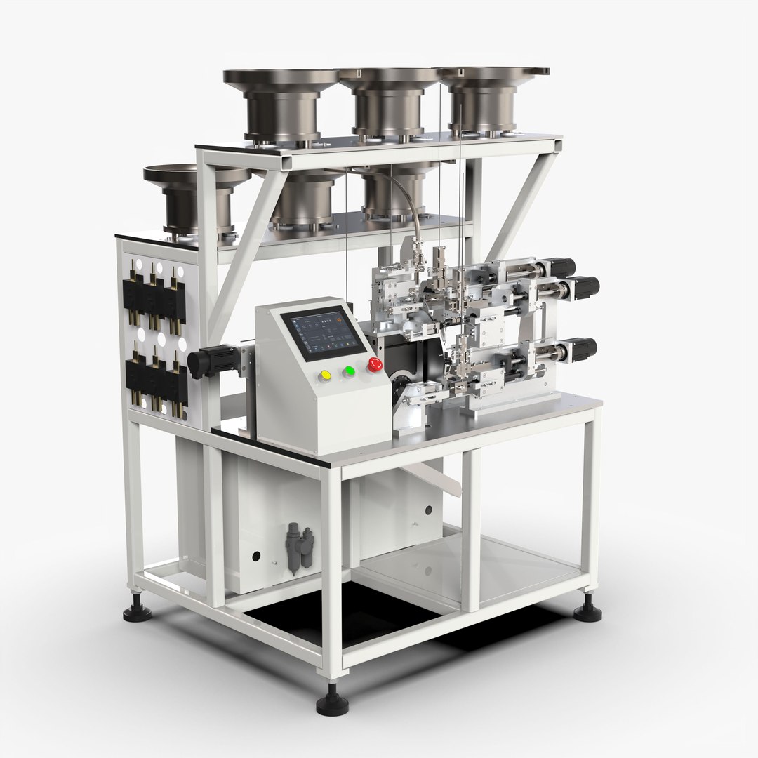 modelo 3d Automatic High-Precision Watch Pin Assembly Machine ...