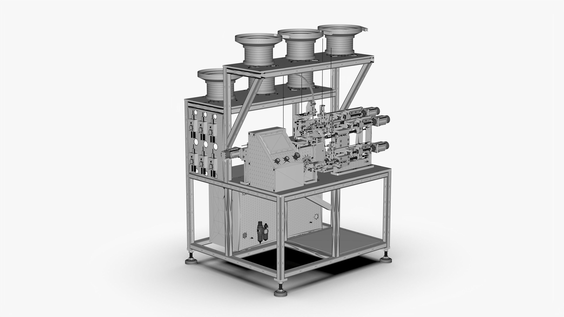 Automatic High-Precision Watch Pin Assembly Machine Model - TurboSquid ...