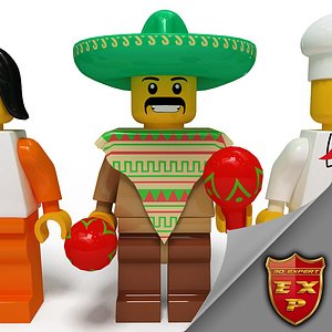 maya lego man sponge bob