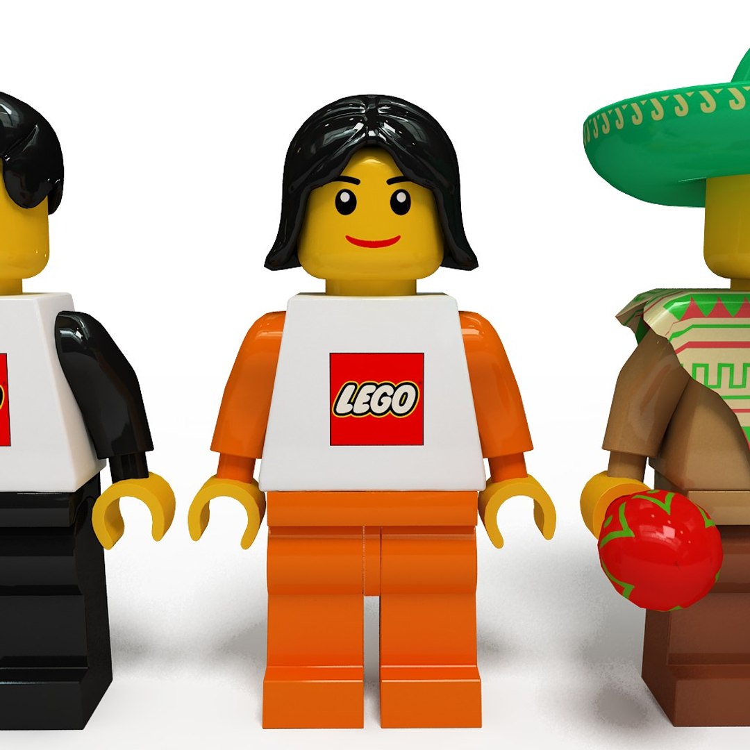 Maya Lego 10 Characters