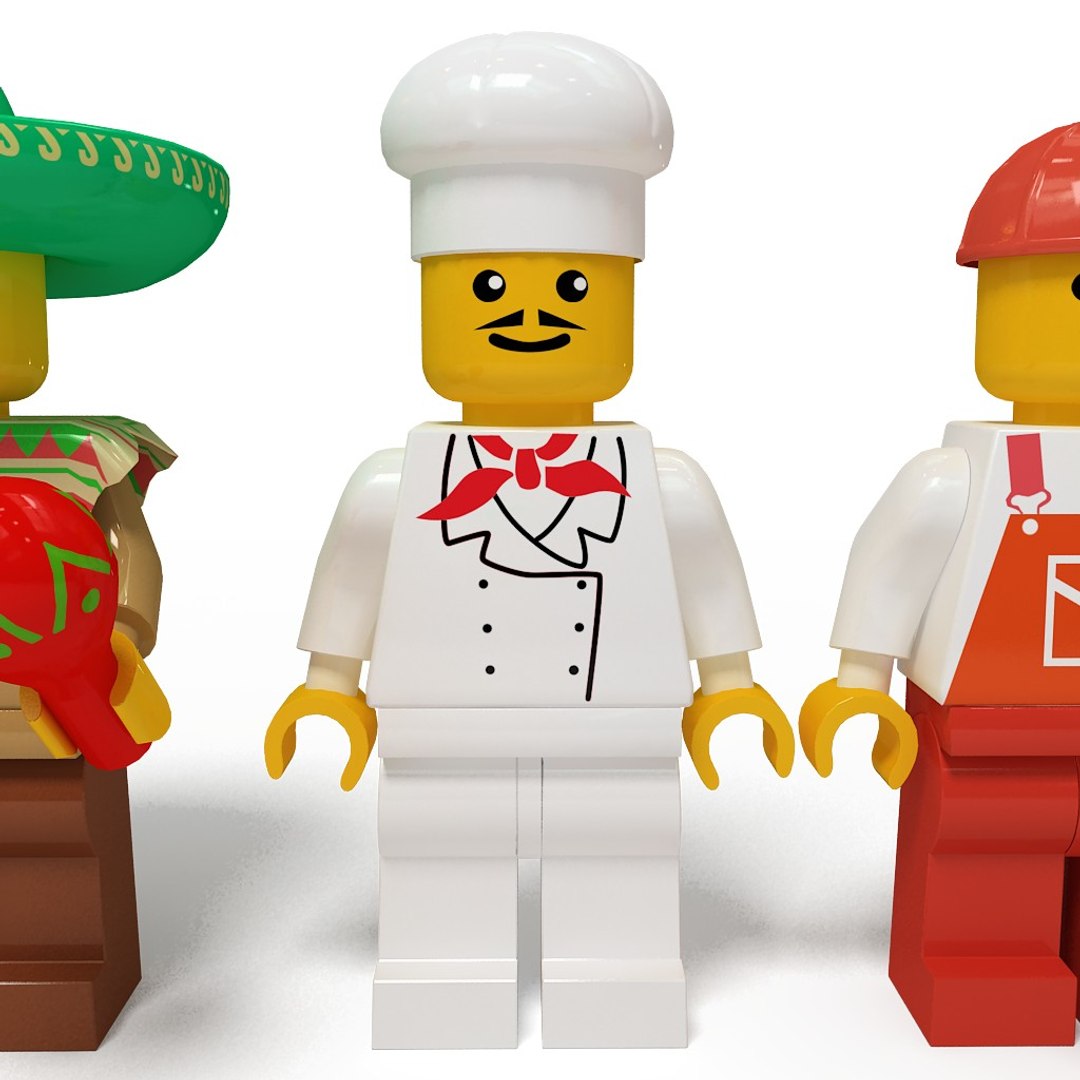 Maya Lego 10 Characters