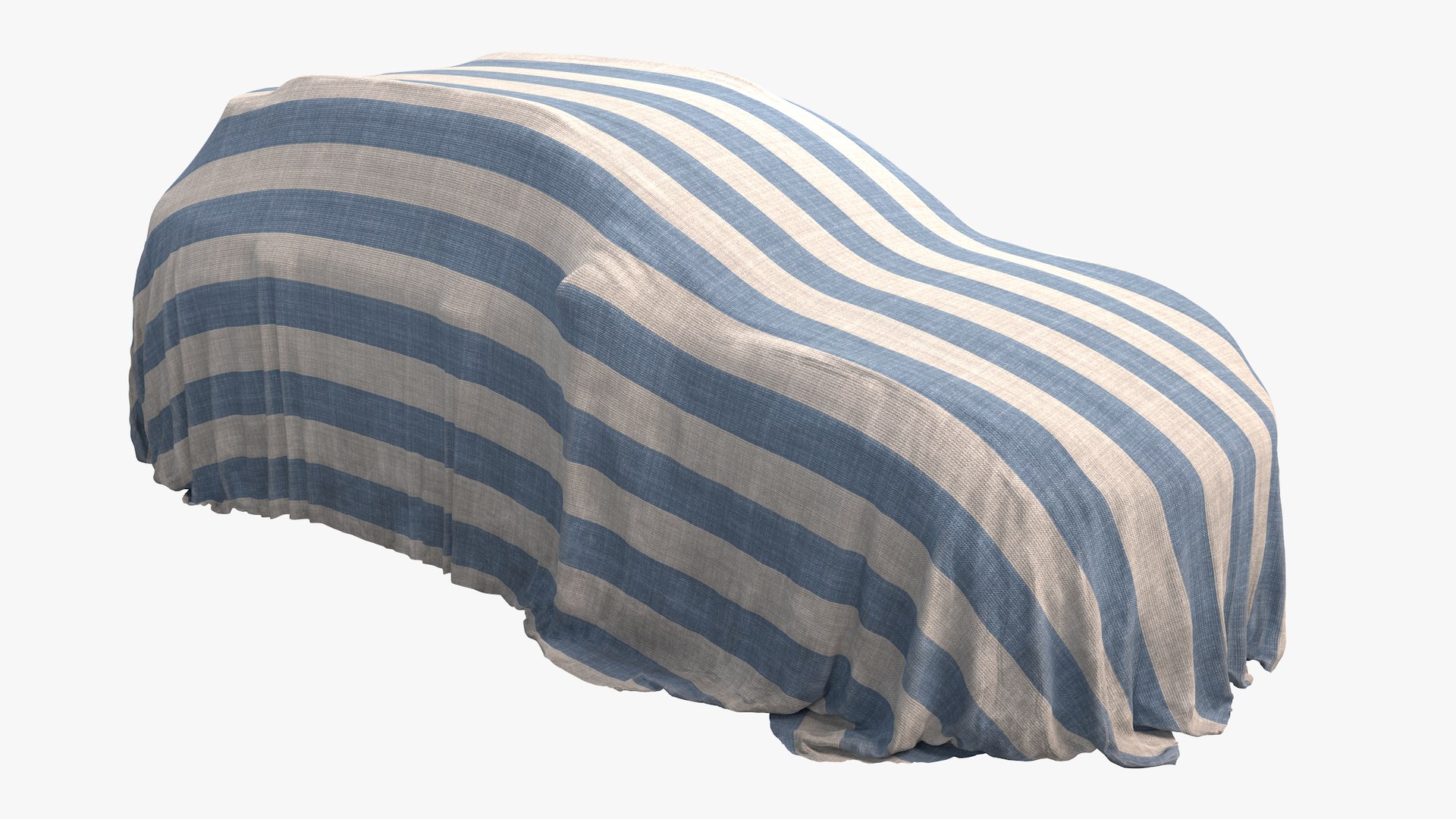 3D Car Cover SUV 01 PBR model - TurboSquid 2043630