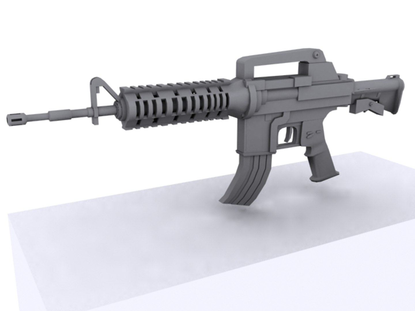 3d M4 Colt Spas 12 Model