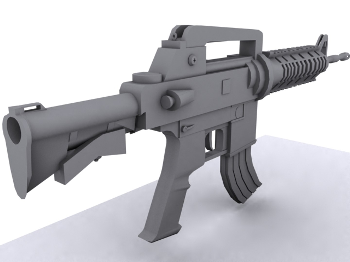 3d M4 Colt Spas 12 Model