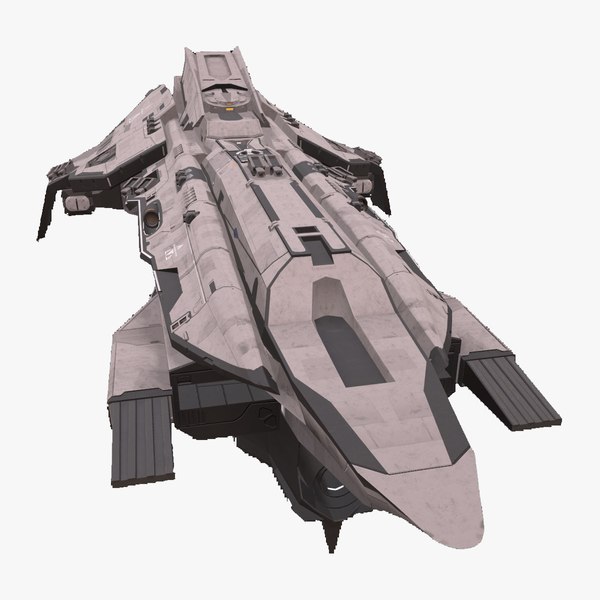 modelo 3d sci fi spaceship - TurboSquid 1982277
