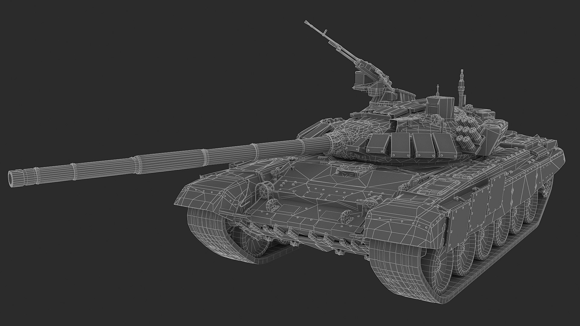 3D Tank T72B3 - TurboSquid 2062052