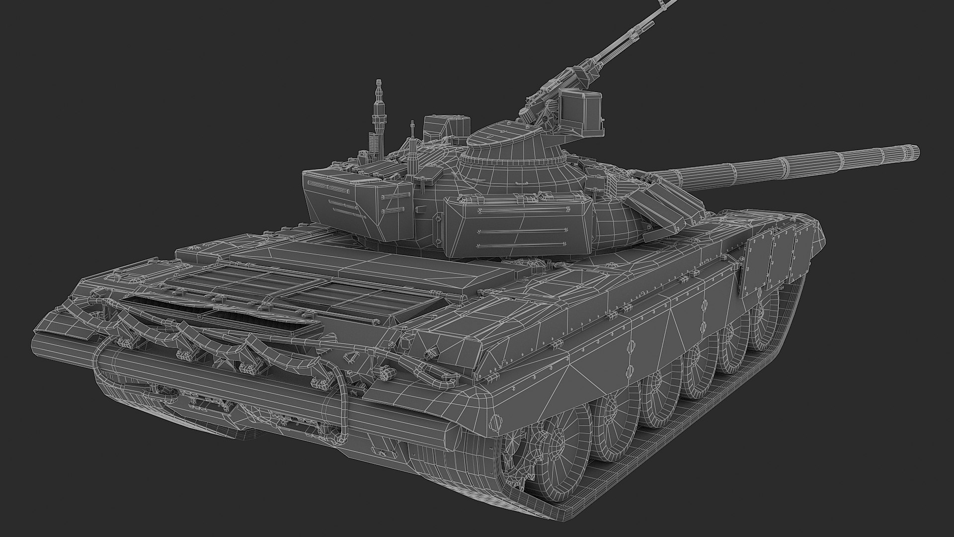 3D Tank T72B3 - TurboSquid 2062052