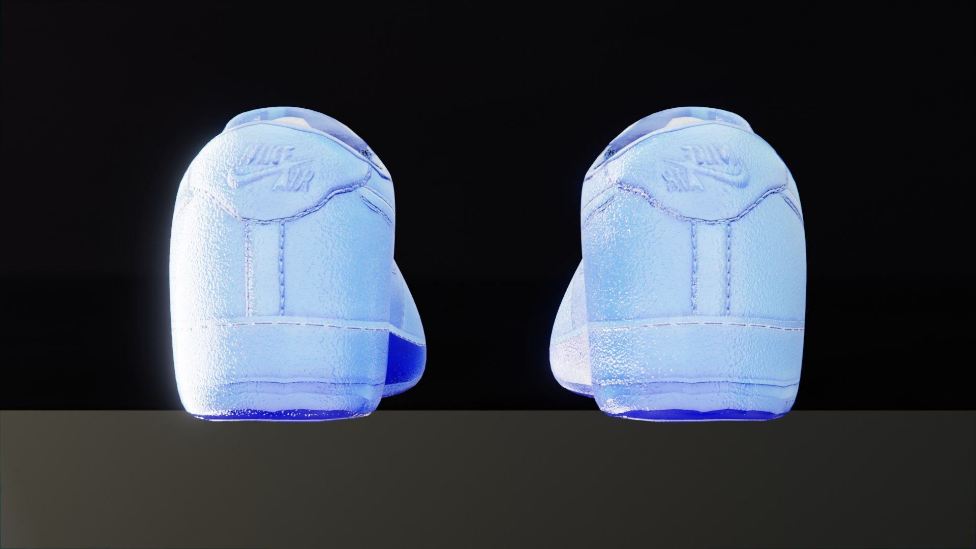 3D AF1 Shoes - TurboSquid 1919501