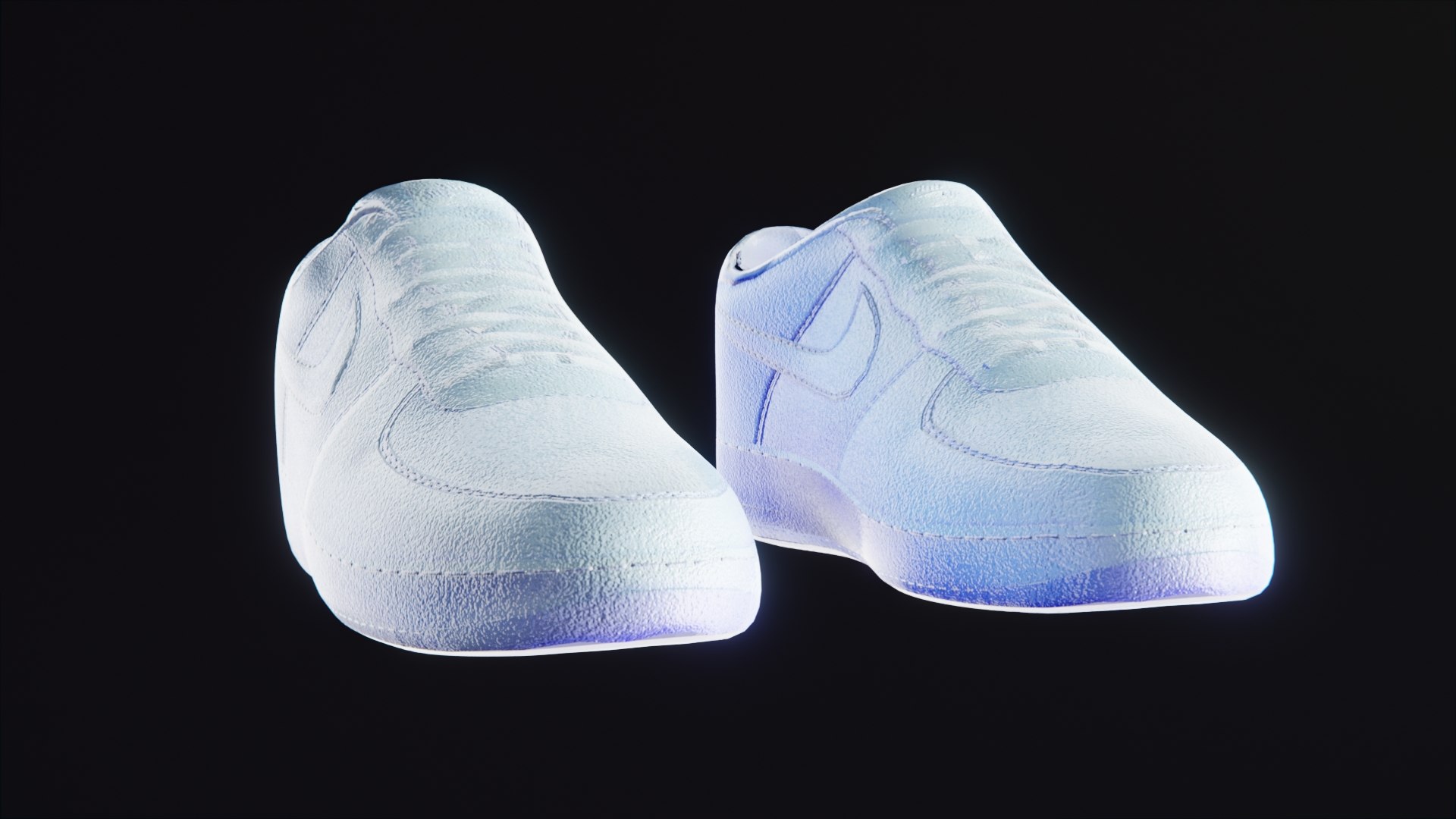 3D AF1 Shoes - TurboSquid 1919501