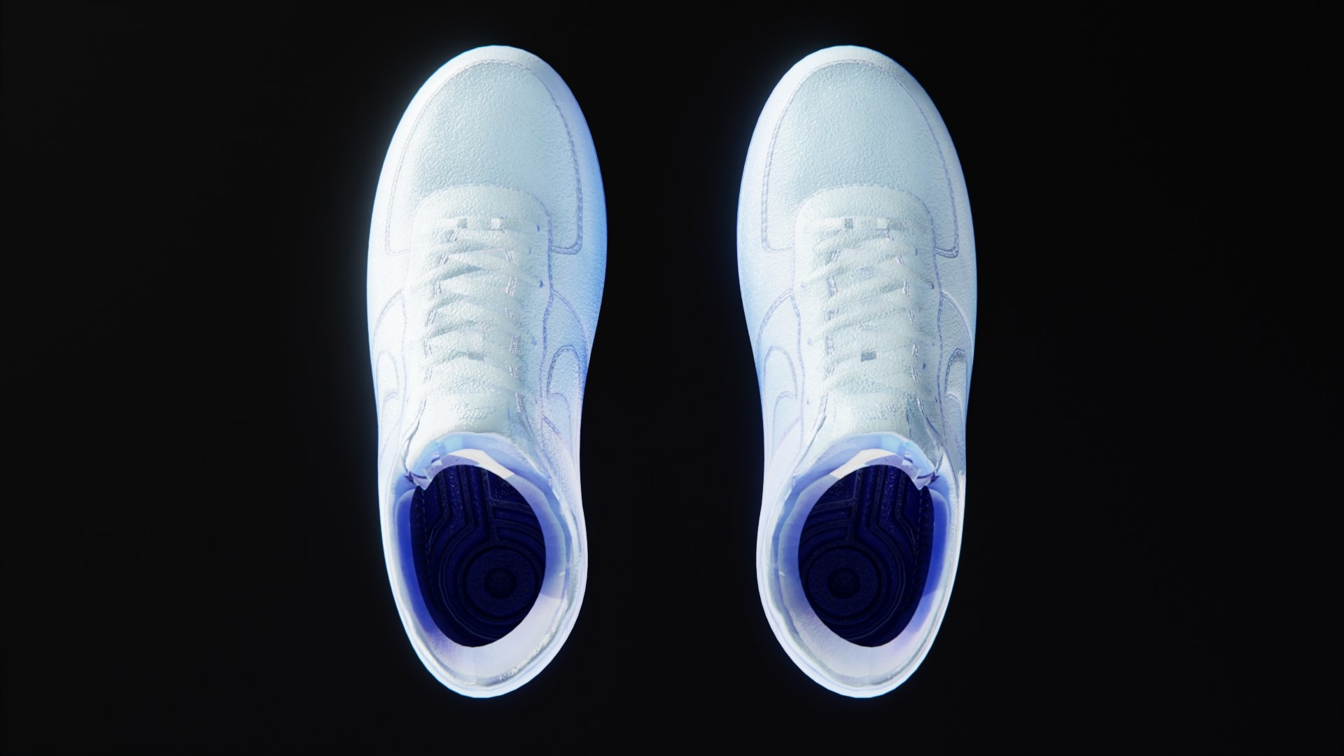3D AF1 Shoes - TurboSquid 1919501