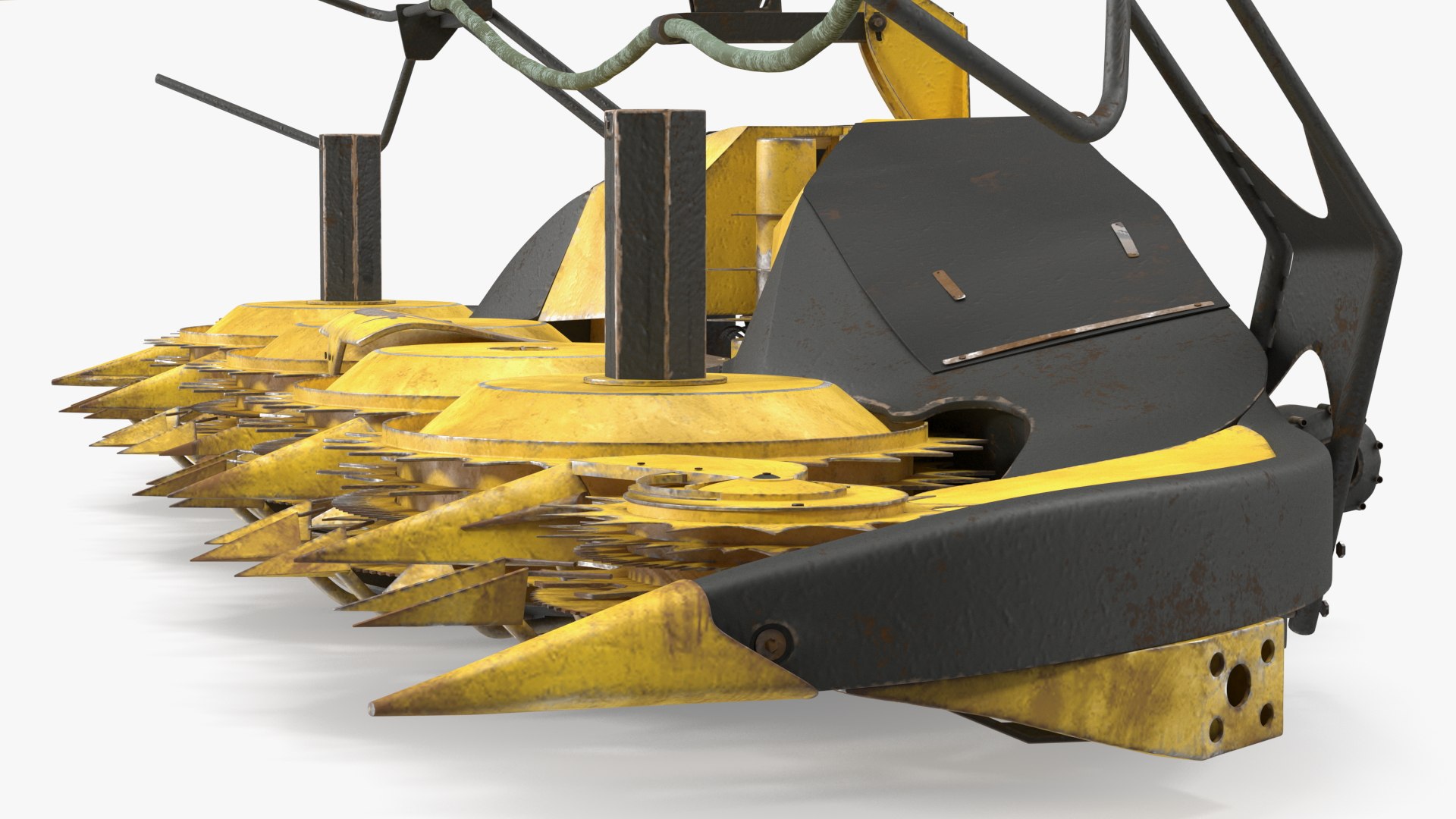 3D New Holland 750BFI Rotary Corn Head Harvesting Unit Old - TurboSquid ...