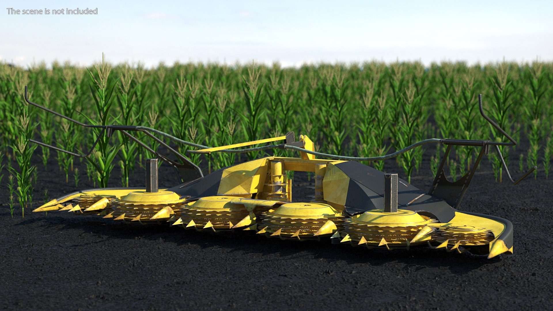 3D New Holland 750BFI Rotary Corn Head Harvesting Unit Old - TurboSquid ...