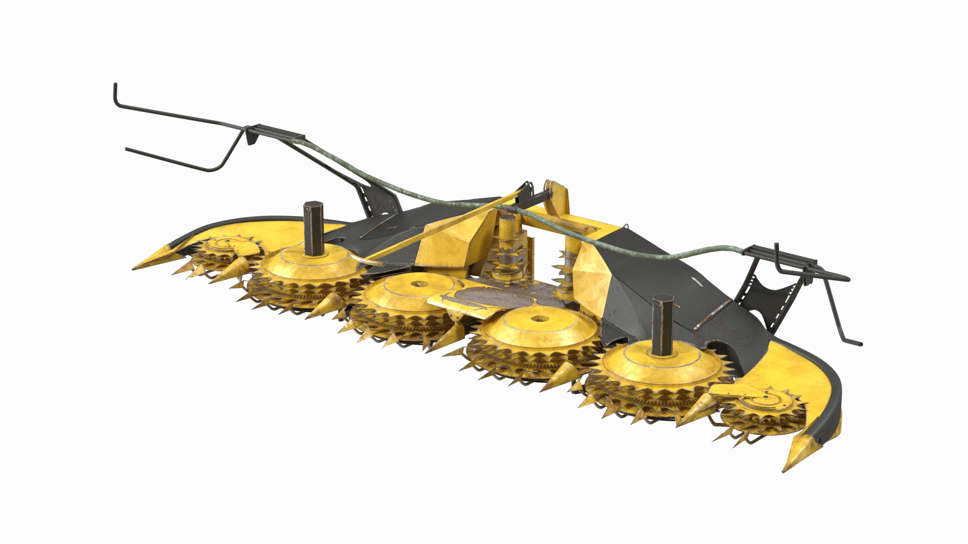 3D New Holland 750BFI Rotary Corn Head Harvesting Unit Old - TurboSquid ...