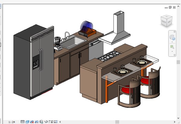 Revit 2015 29 stove 3D model - TurboSquid 1290737