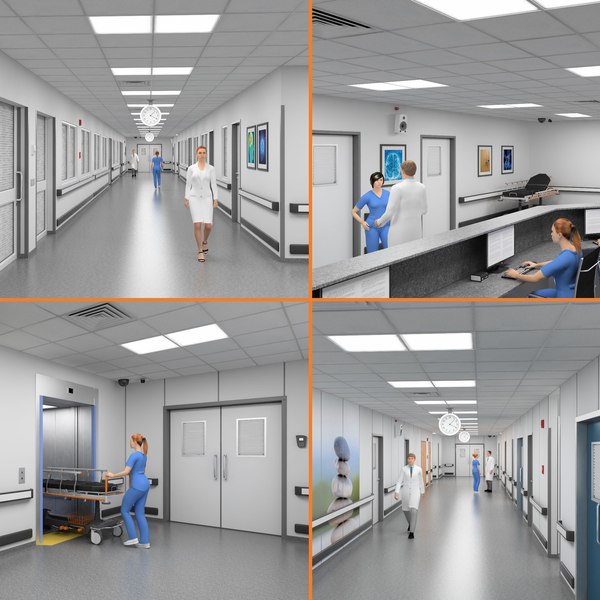 3D Hospital Models | TurboSquid