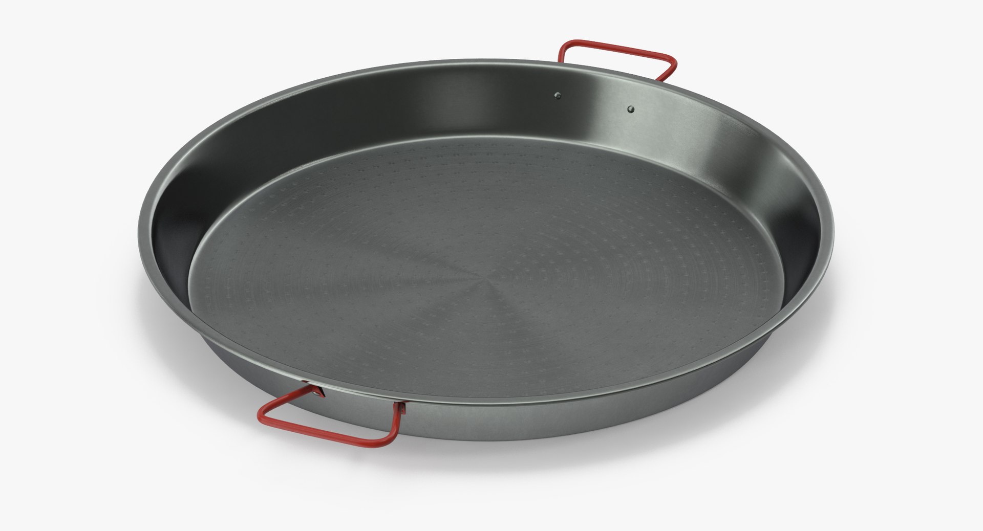 3d Model Carbon Steel Paella Pan