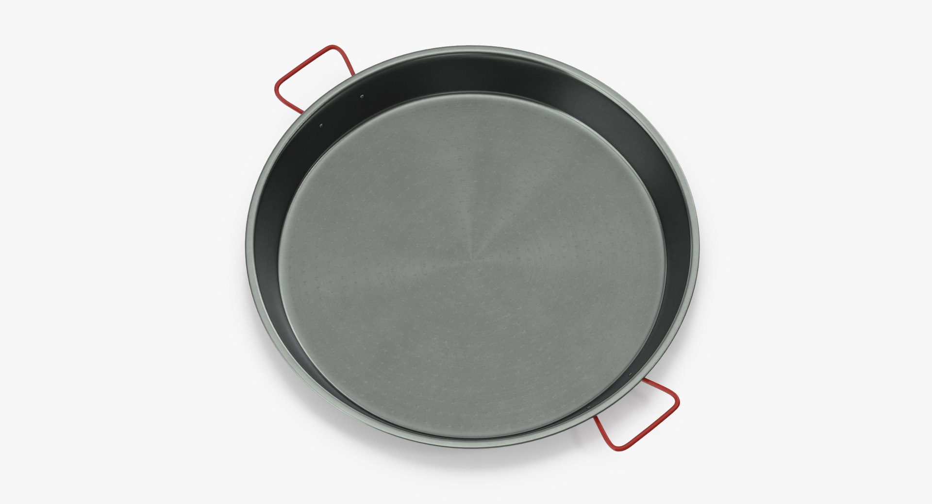 3d Model Carbon Steel Paella Pan