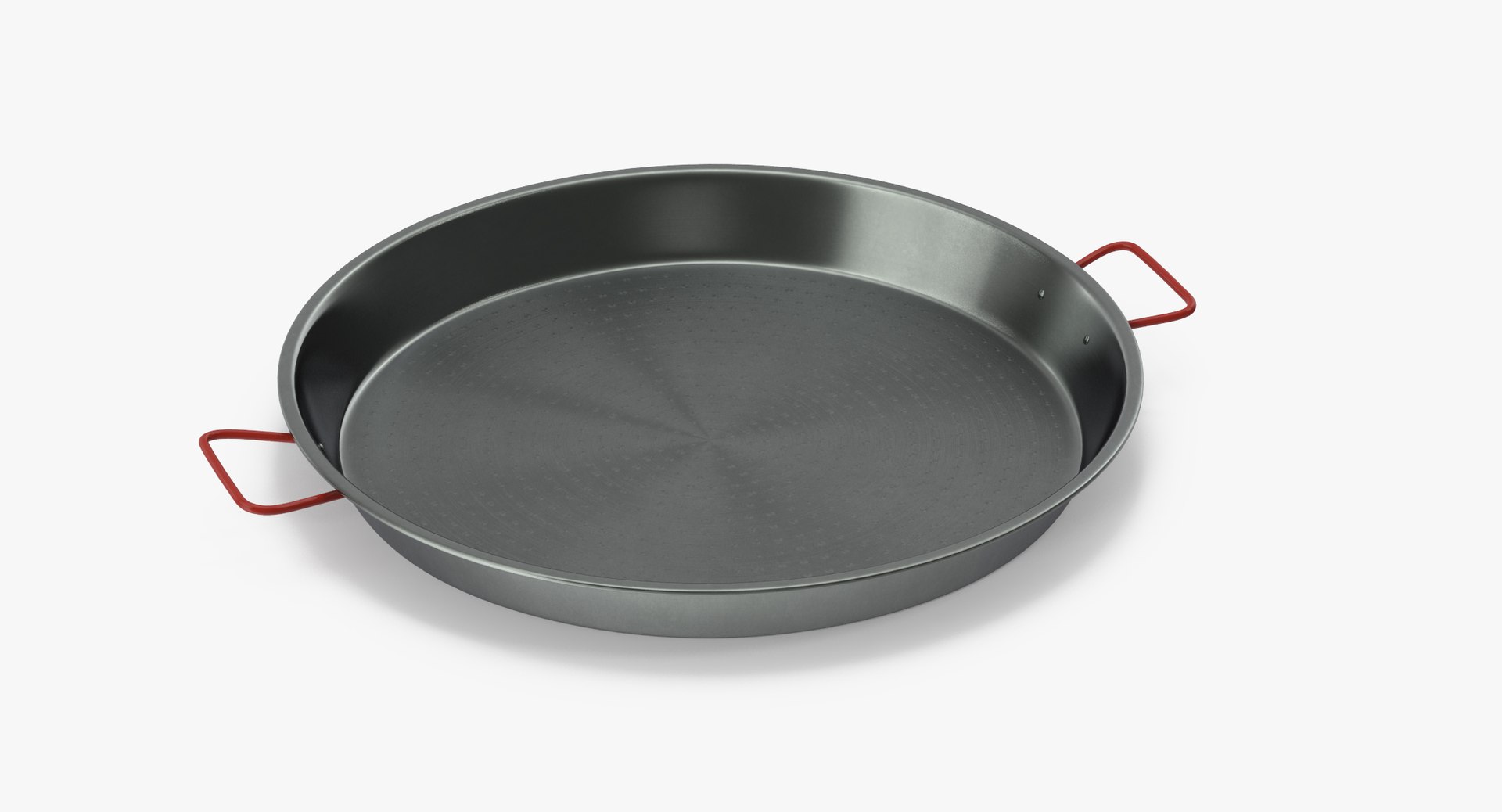 3d Model Carbon Steel Paella Pan