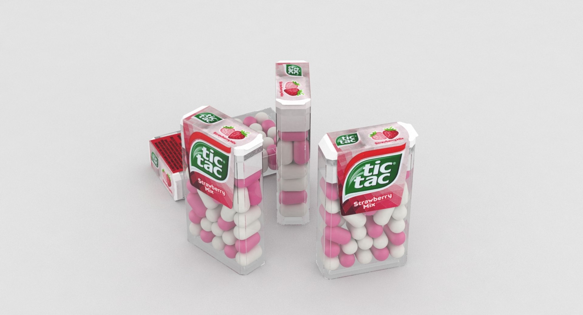 3D Tic Tac 18g Model - TurboSquid 1256190